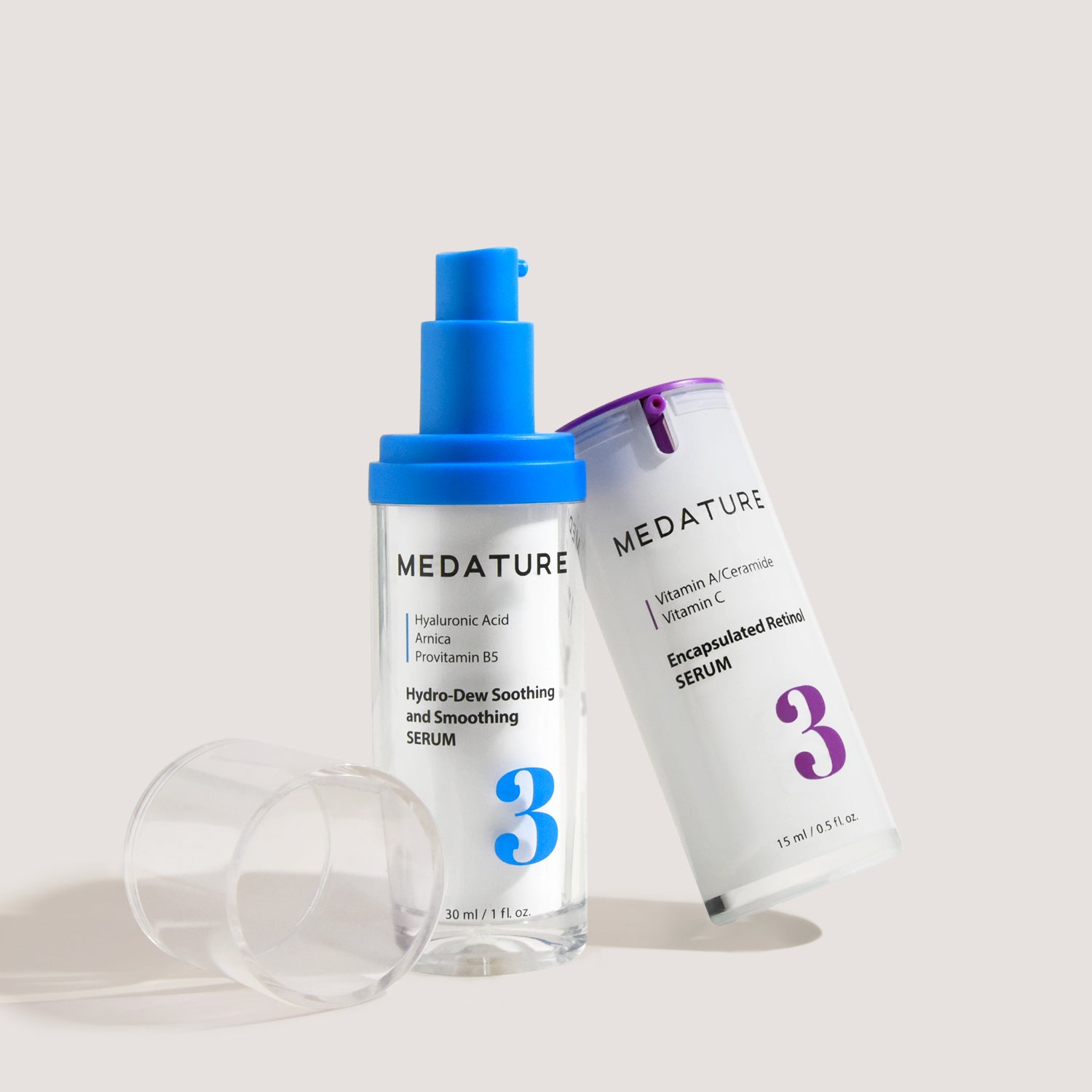 LIMITED KITS：ENCAPSULATED RETINOL SERUM 3+ SMOOTHING SERUM 3 – MEDATURE
